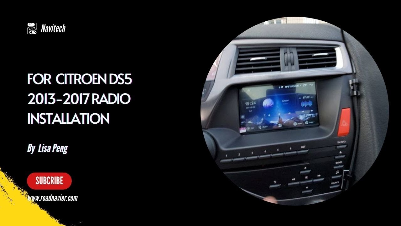 How to install citroen DS5 Android Multimedia - YouTube