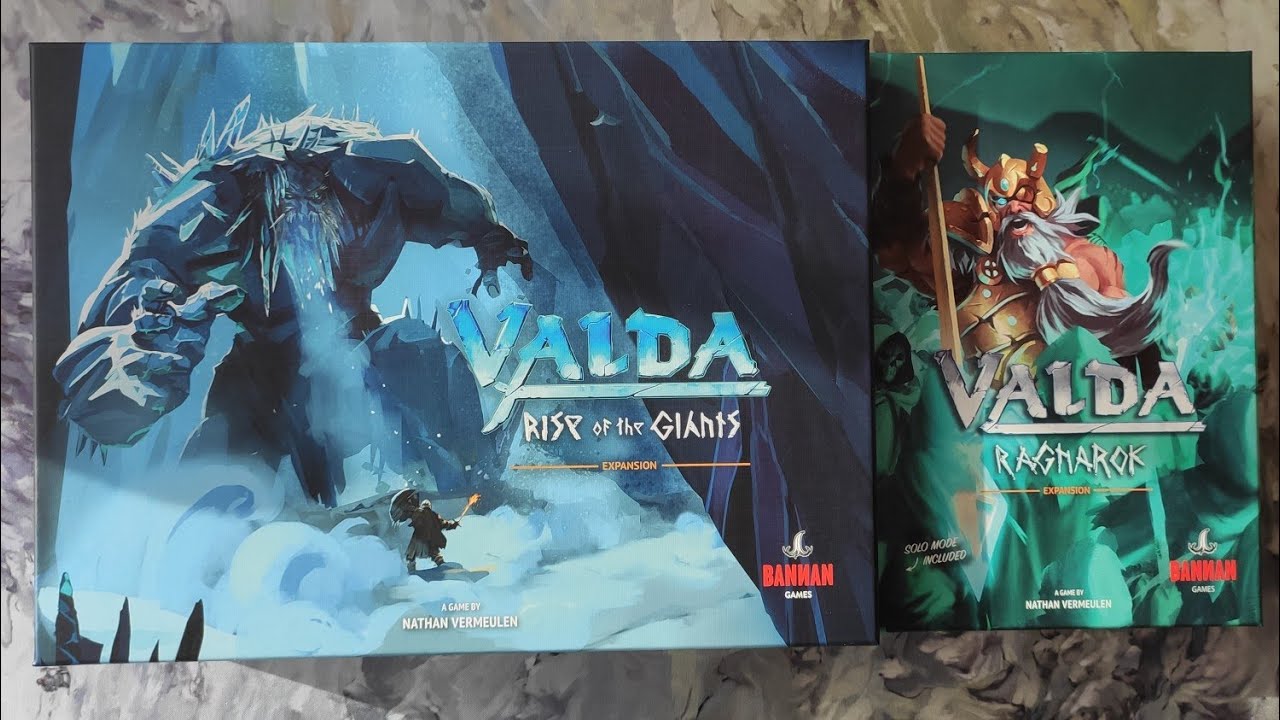 Valda Erweiterungen Unboxing: Rise of the Giants und Ragnarok (deutsch ...