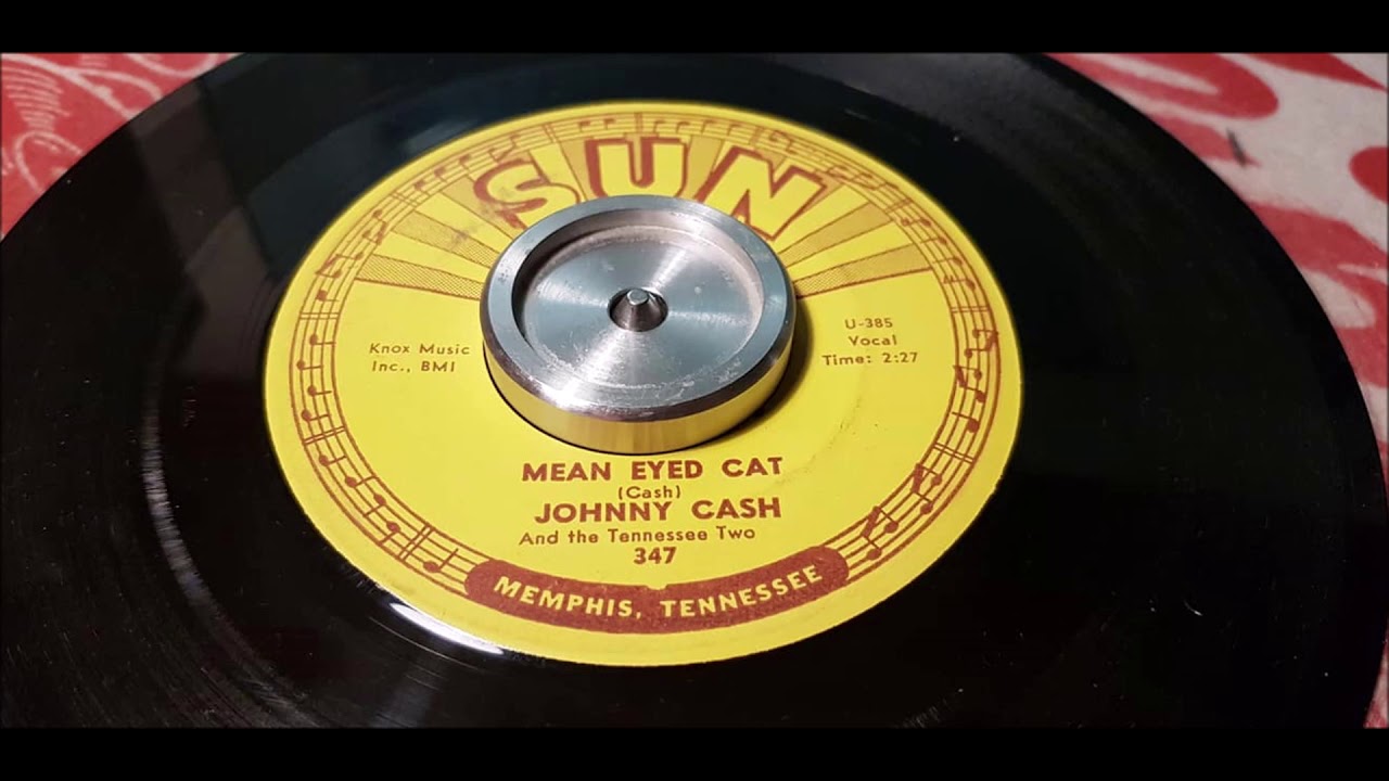 Johnny Cash - Mean Eyed Cat - 1960 Rockabilly - SUN 347 - YouTube