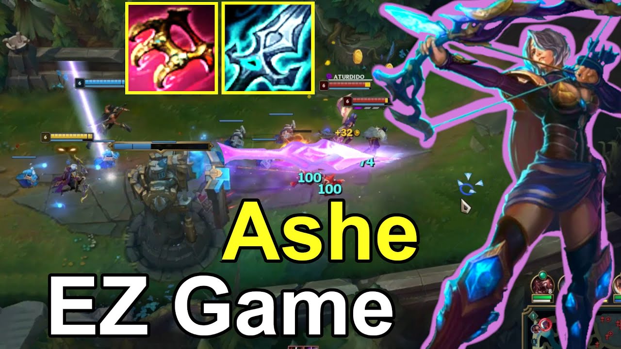 Aprende a jugar Ashe Sup en la nueva Season 14- Learn to play Ashe Sup ...