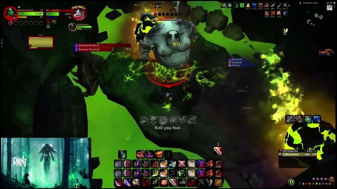 Outlaw Rogue Mage Tower | WoW Dragonflight 10.2.5 - YouTube