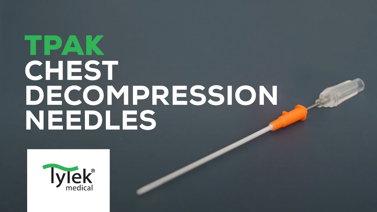 About TPAK - Chest Decompression Needles - TyTek Medical - YouTube