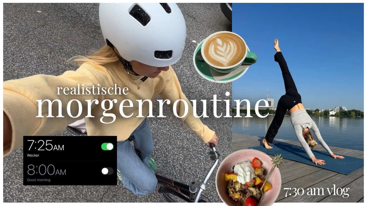 SOMMER MORGENROUTINE - realistische wohlfühl Routine 2024 {morning vlog ...