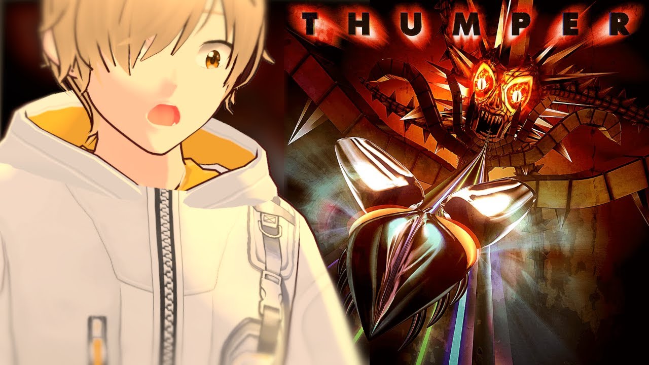 【Thumper】 Spooky Scary Rhythm Game - YouTube