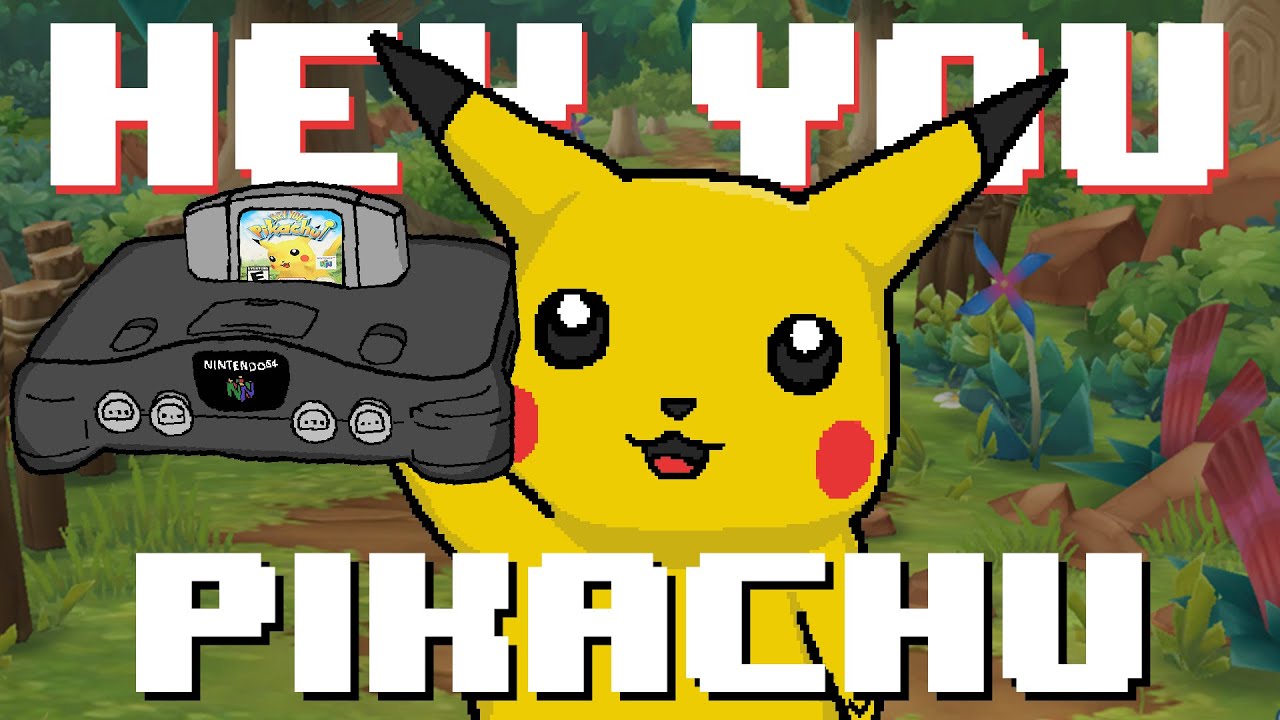 Hey You, Pikachu! | Un juego olvidado de Pokémon - YouTube