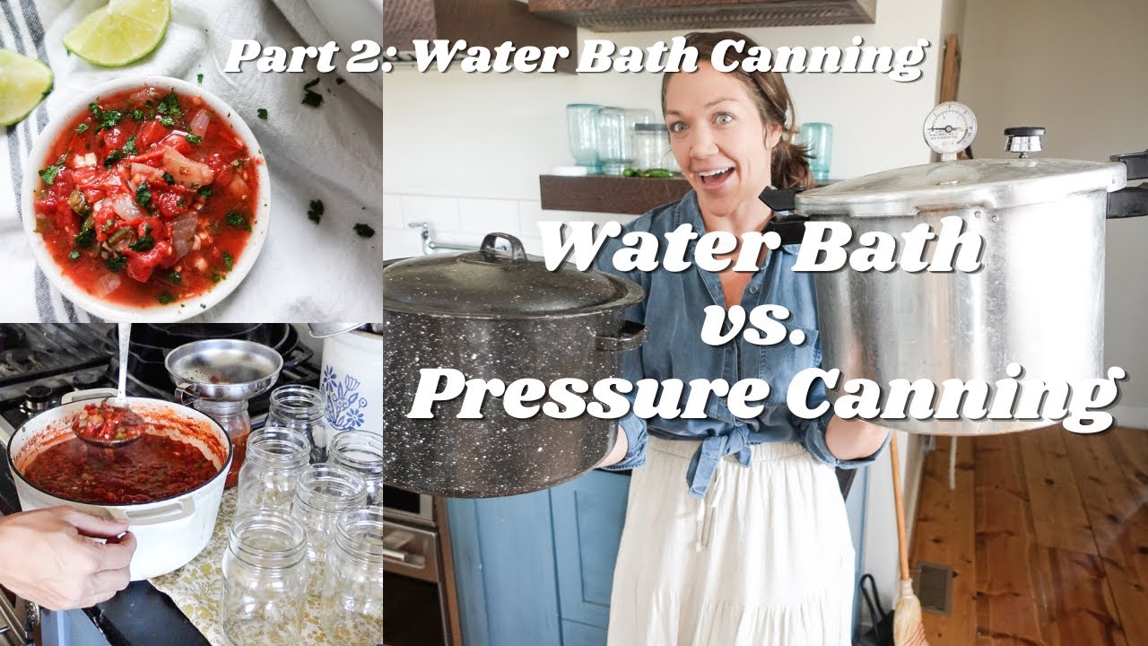 Water Bath Canning Step by Step | Canning Cilantro Lime Garden Salsa ...