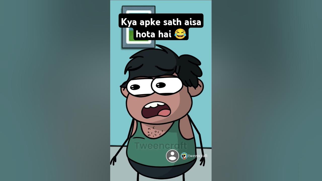 Ho gye kache rafu 😂| funny video| animation| tweencraft video - YouTube