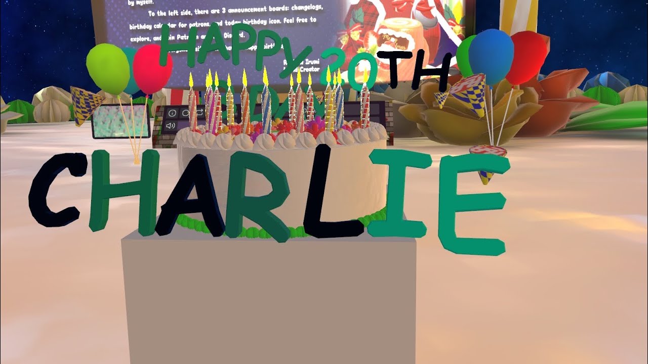 Draft from my 20th birthday party - YouTube