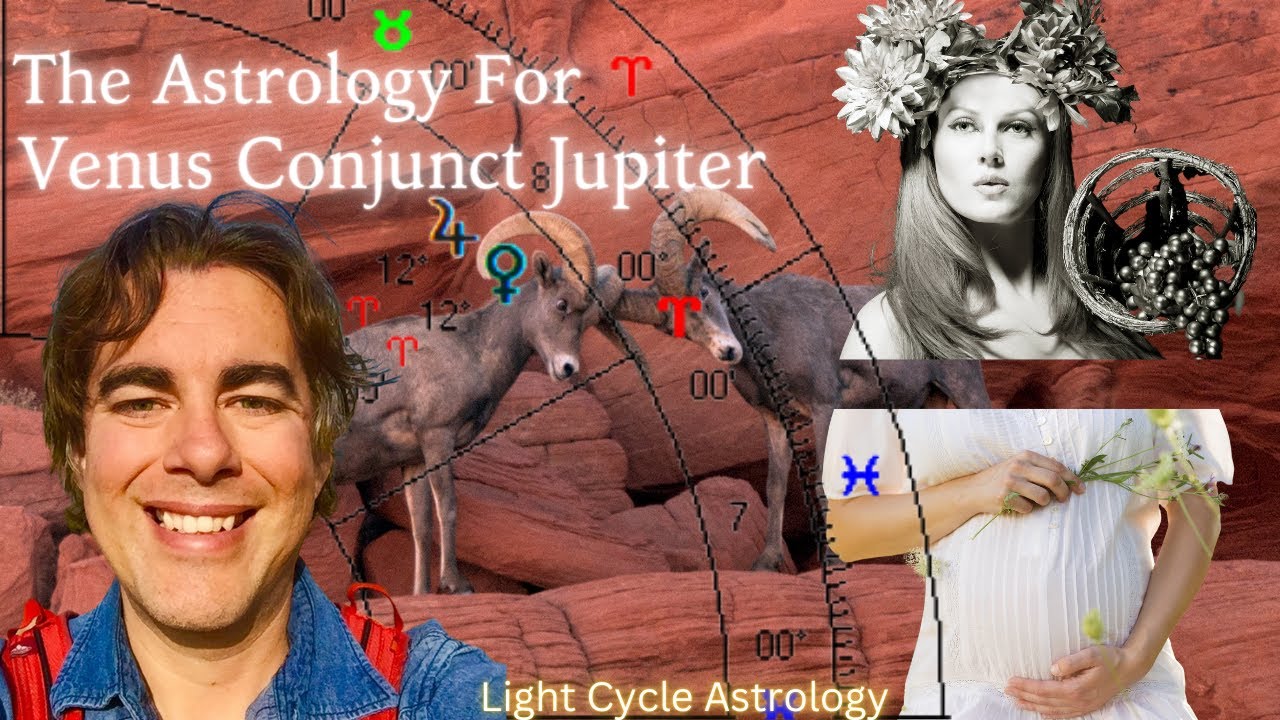 The Astrology For Venus Conjunct Jupiter - YouTube