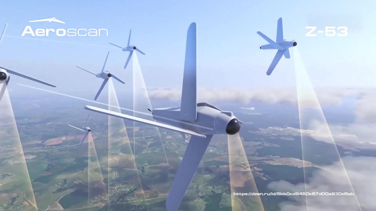 Aeroscan - Russia Z-53 Precision Loitering Munition Testing [1080p ...