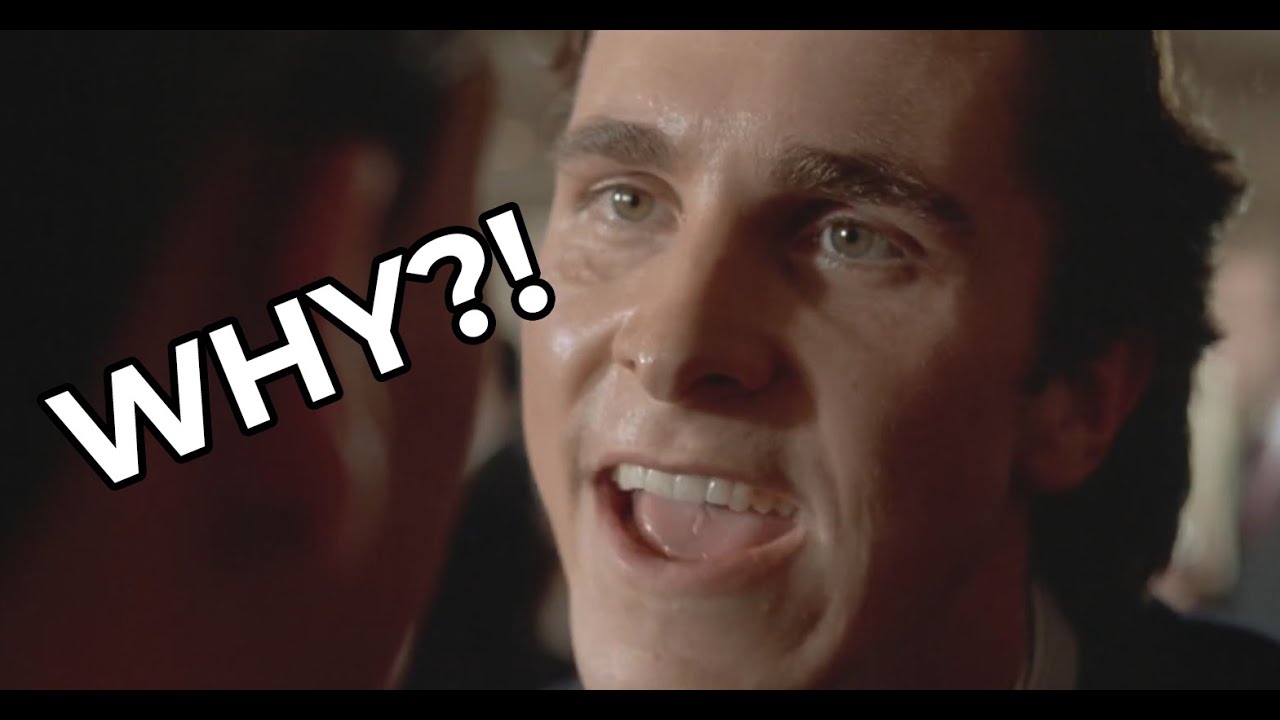 Why is it possible?? (American Psycho meme) - YouTube