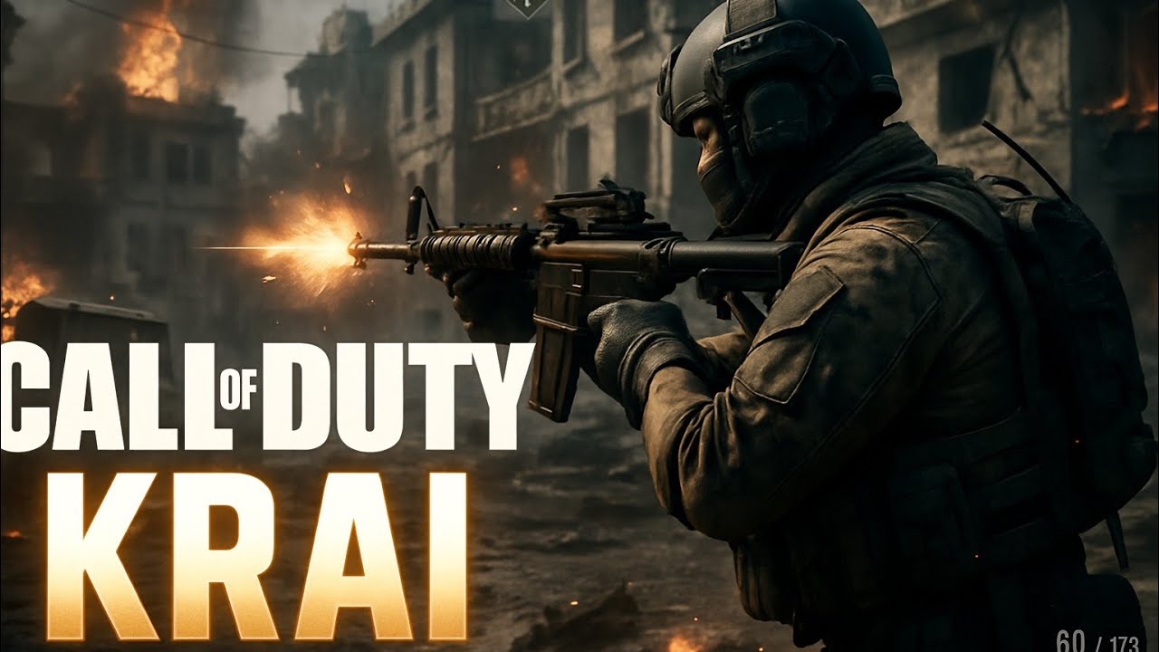 Call of Duty KRAI | Intense Urban Frontline Battle Gameplay - YouTube