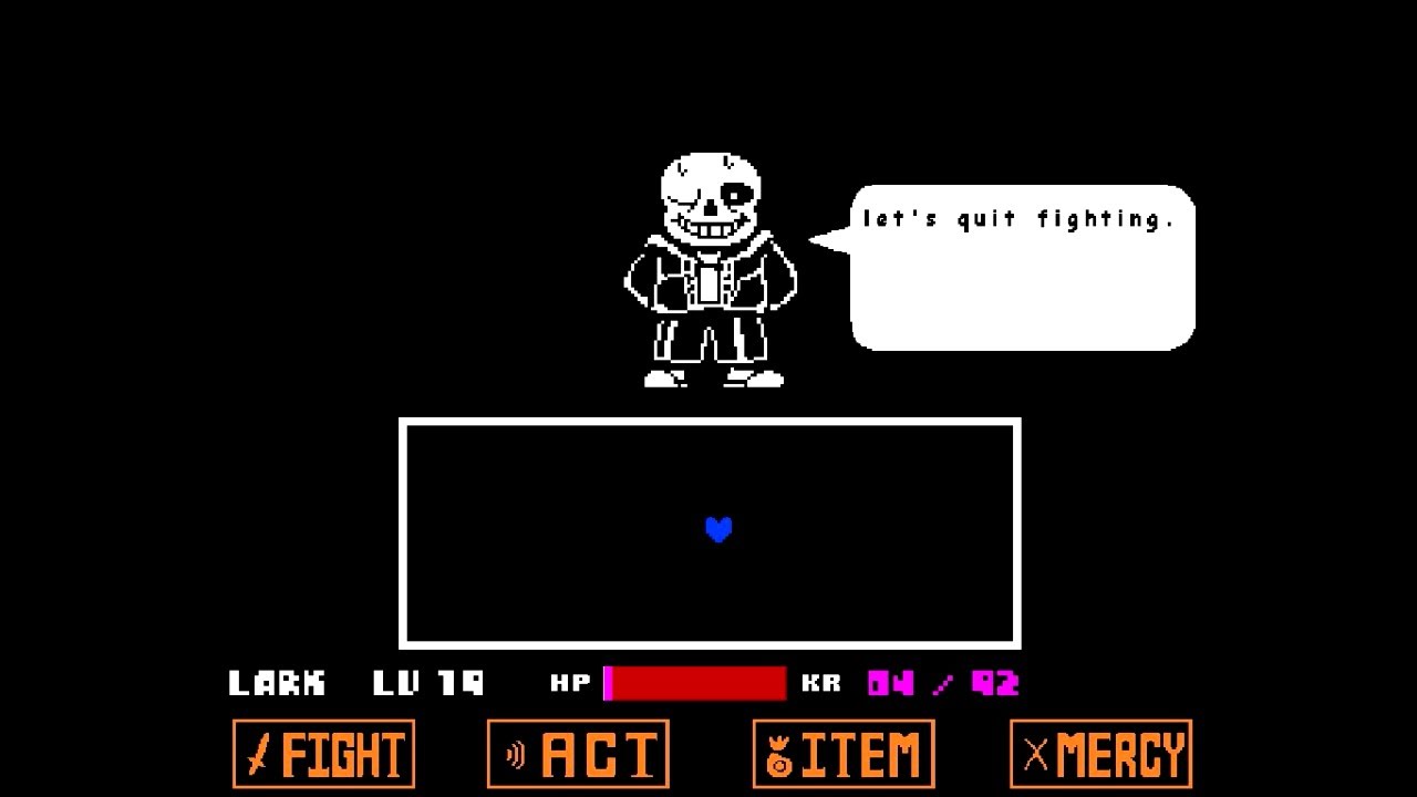 UNDERTALE: FINAL SANS SHOWDOWN - YouTube