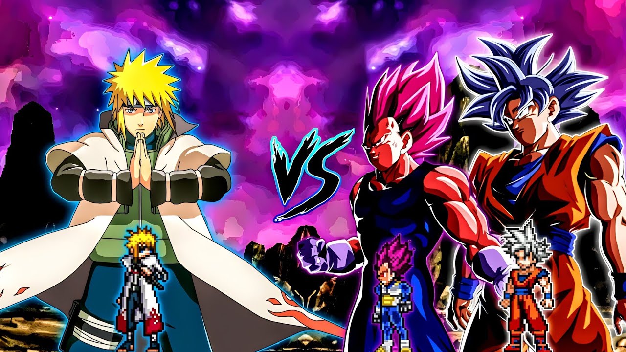 Minato Edo Tensei V3 OP (New) VS Goku DBS V3.5 OP & Vegeta DBS OP in ...