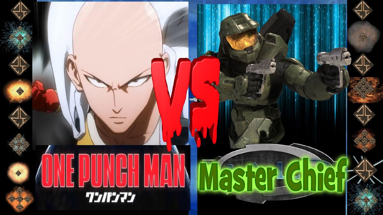 Saitama (One Punch Man) vs Master Chief (Halo) - Ultimate Mugen Fight ...
