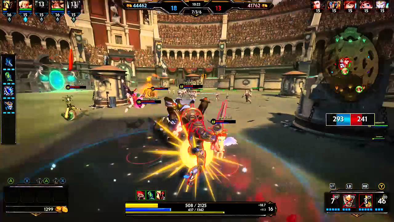 SMITE ARES ARENA "BAITED THEIR WHOLE TEAM" - YouTube