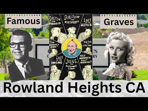 Rowland Heights Cemetery Tour | Famous Graves & Hidden Stories