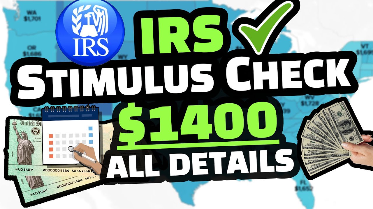 🥳Finally IRS Approved Stimulus Check ! $1,400 Stimulus Check Update ...