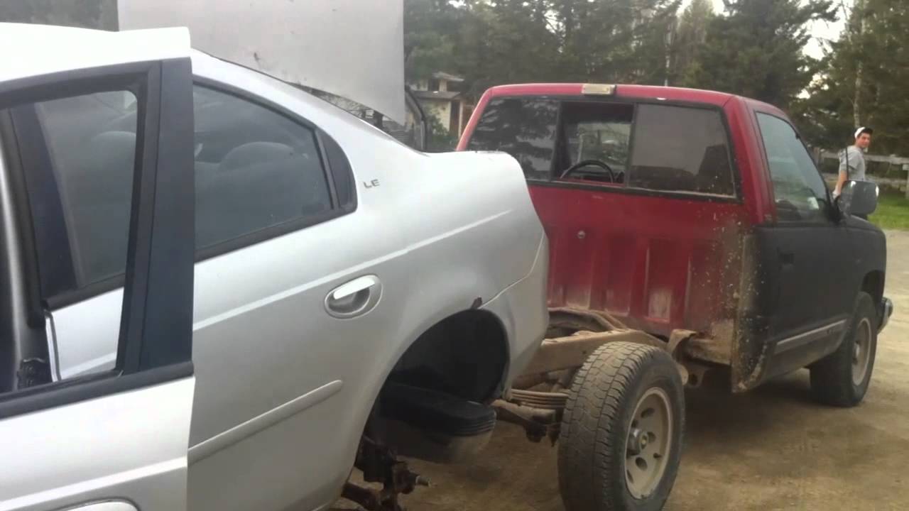redneck tow truck - YouTube