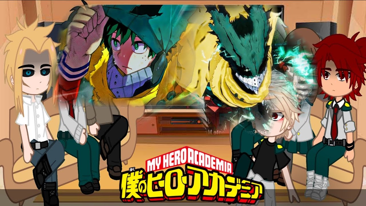 BNHA students and Pro Heroes react to viglante Deku! || Part 1/? || Emi ...