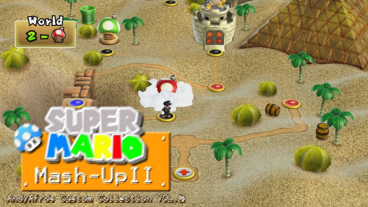 Andy Afro 8 New Super Mario Bros.Wii #4 Walkthrough 100% - YouTube