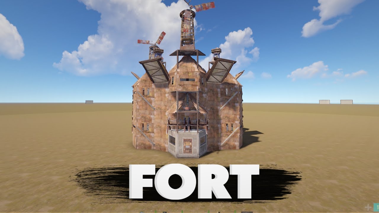 "FORT" RUST base Design 2024, by Reidis. Guide/Гайд РАСТ - YouTube
