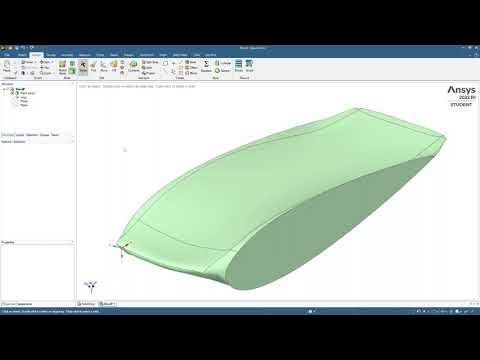 Ansys SpaceClaim convert STL to Solid using Autoskin Tool - YouTube