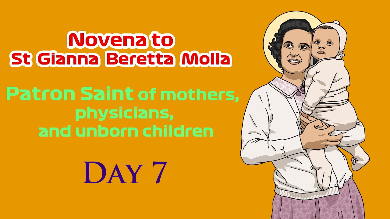 🙏Pray Along🙏 7th Novena To St Gianna Beretta Molla 🙏 25 April 2024 ...