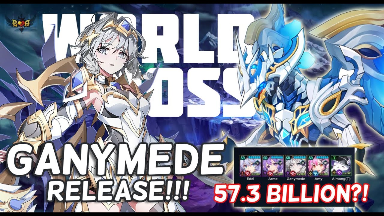 World Boss Phase 4 | 57.3 BILLION Damage! (Ganymede Release) - Grand ...
