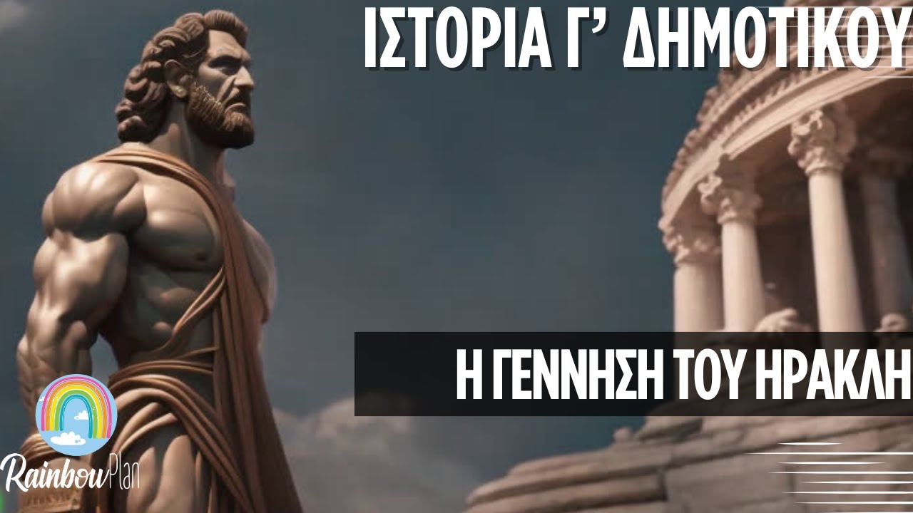 Ιστορία για παιδιά Γ' Δημοτικού Ηρακλής - Η γέννηση του Ηρακλή - YouTube