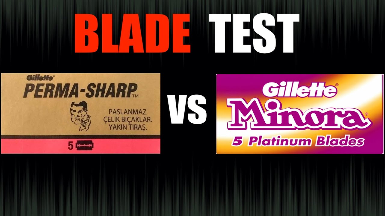 Perma-Sharp vs Gillette Minora Platinum | StarovasTV - YouTube