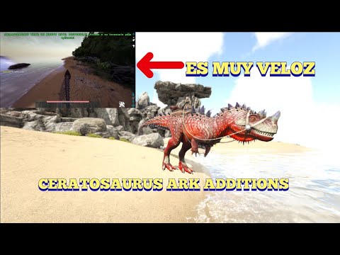 ASI ES EL CERATOSAURUS DEL ARK ADDITIONS MODS - YouTube