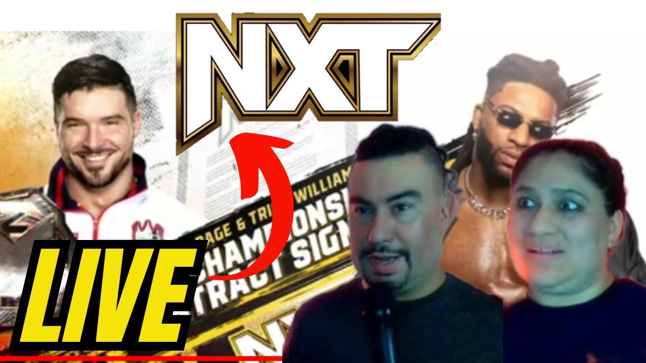 🔴WWE NXT WATCH ALONG I CM PUNK WILL BE SPECIAL GUEST REFEREE! - YouTube