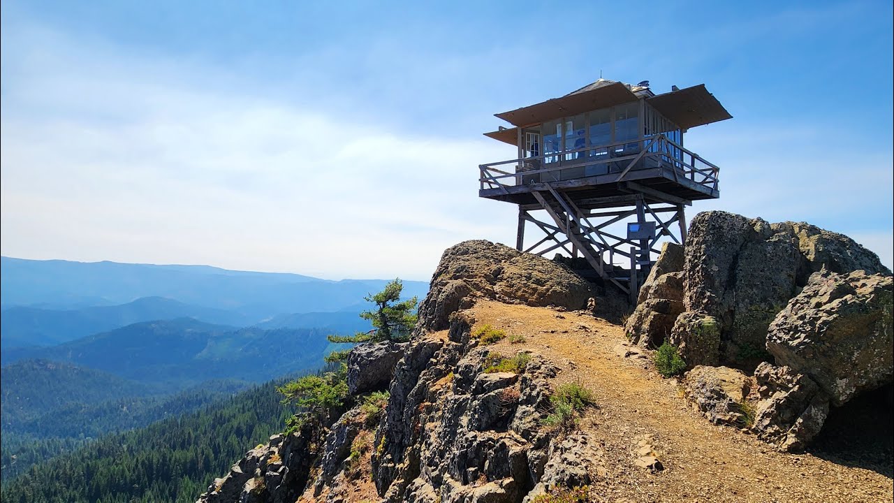 Red Top Lookout - Central Cascades - YouTube