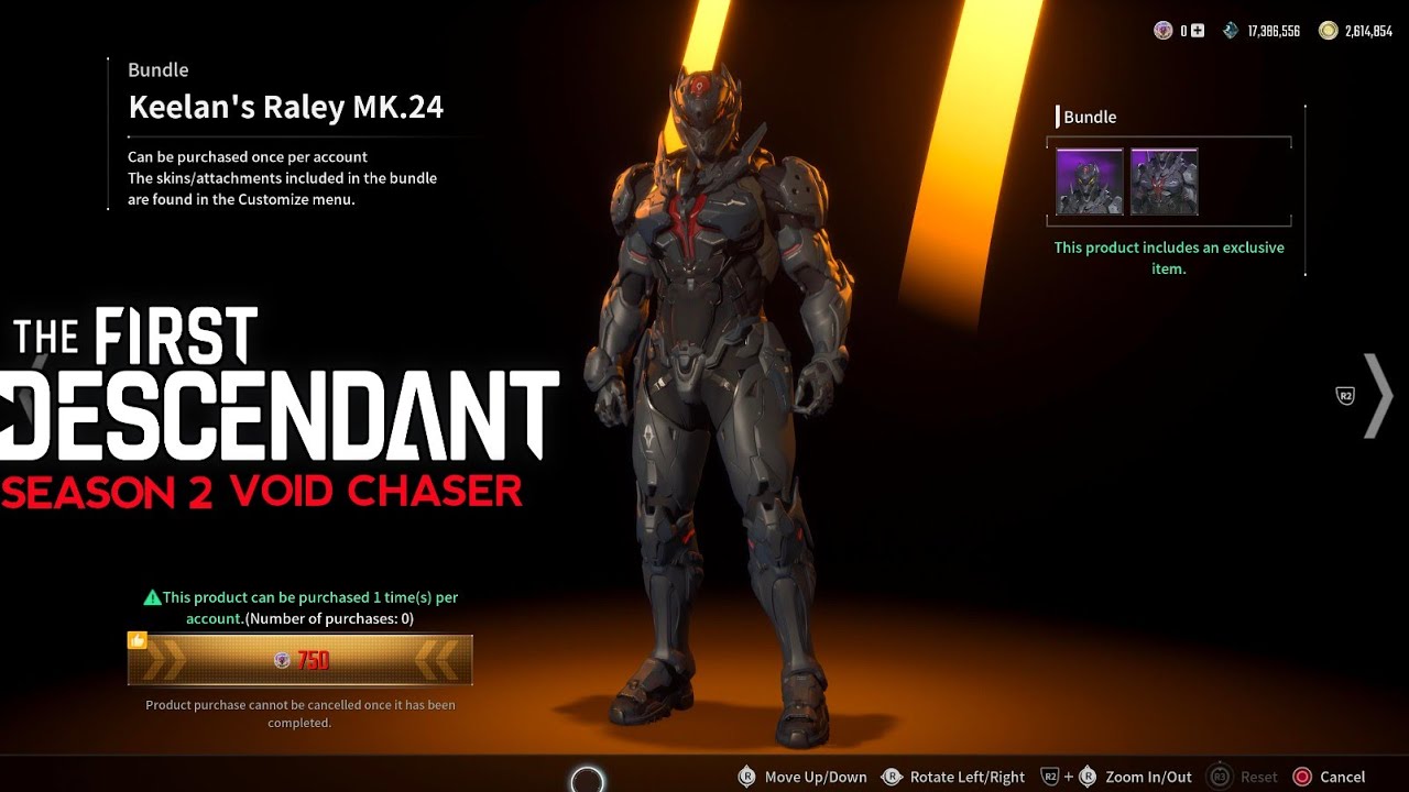 Keelan's Raley MK.24 Skin THE FIRST DESCENDANT Keelan's Raley MK.24 ...