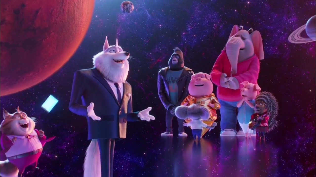 SING 2, 2021 (2/10) - Gunter suggests a space-themed sci-fi musical ...