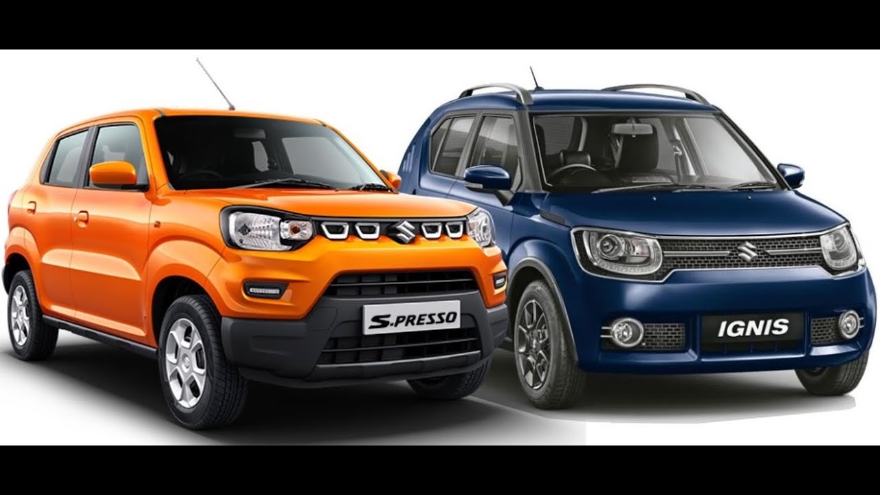 2020 Maruti Suzuki Ignis VS S-Presso - The comparison Crossovers - YouTube