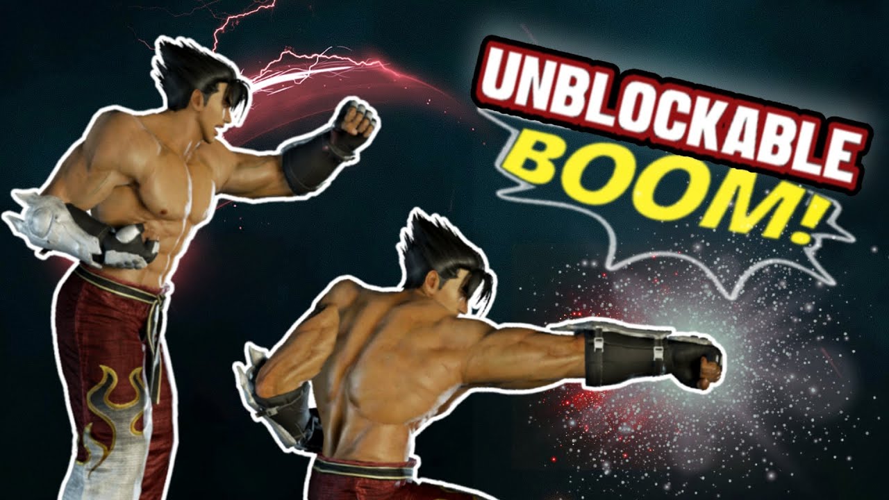 TEKKEN 7 - JIN Unblockable Tech Traps & Set Ups - YouTube