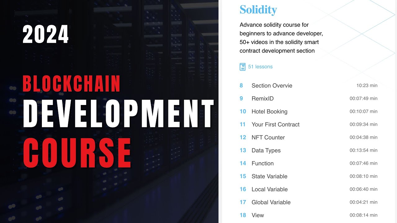 2025 Complete Blockchain Developer Course: From Beginner to Advanced Mastery - YouTube