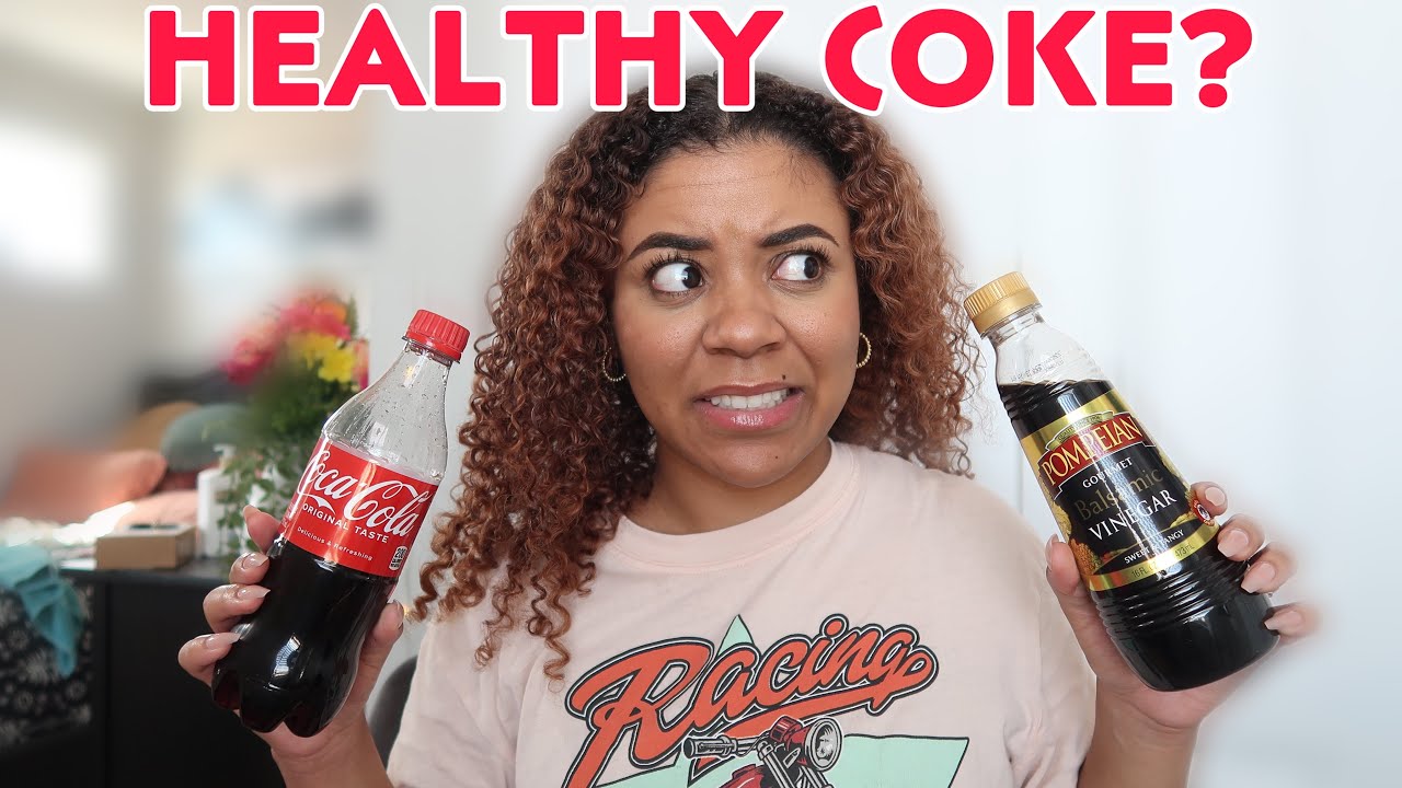 TRYING THE VIRAL "HEALTHY COKE" - YouTube