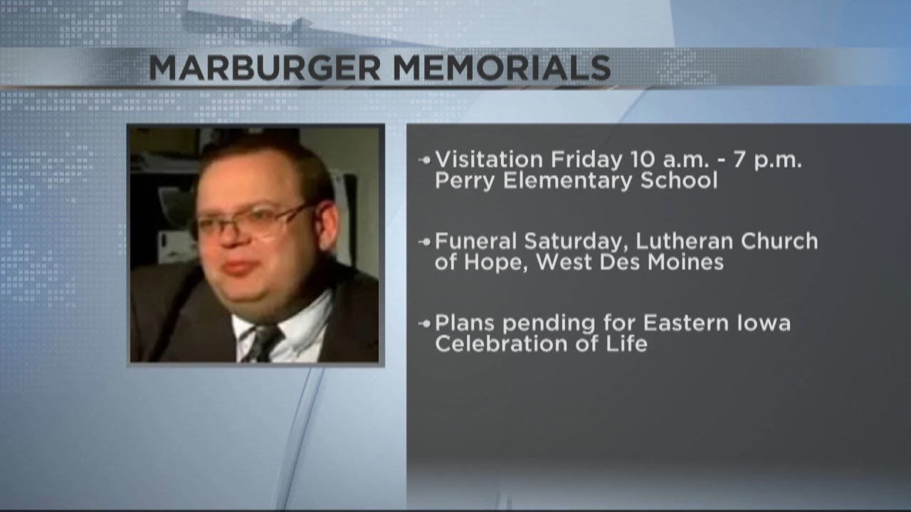 Perry Principal Dan Marburger's funeral to be held this weekend - YouTube
