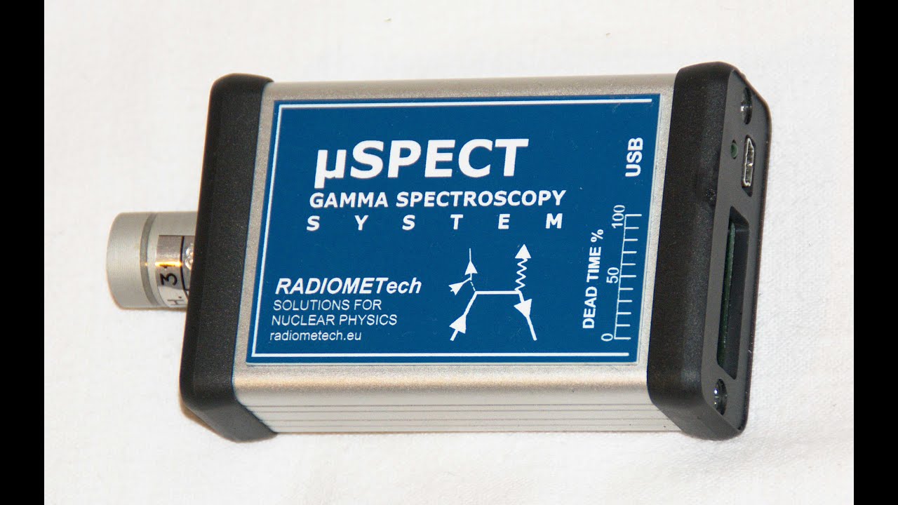 spektrometr promieniowania gamma uSpect gamma radiation spectrometer ...