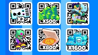 All Gems Free Gifts Working Qr Codes Brawl Stars Qr Codes 2025 Brawl ...