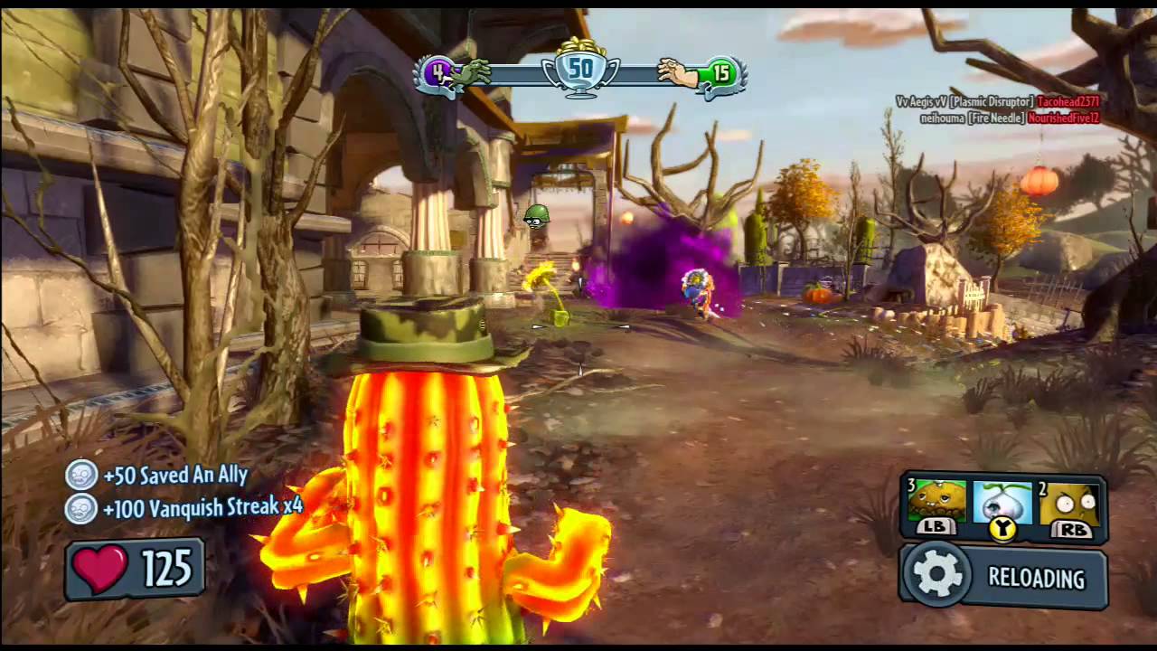 Garden vs Zombies: Garden Warfare / Team Vanquish / Zomboss Estate ...