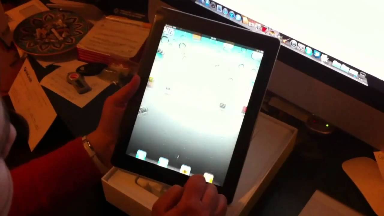 Apple iPad 2 64gb 3g Unboxing - YouTube