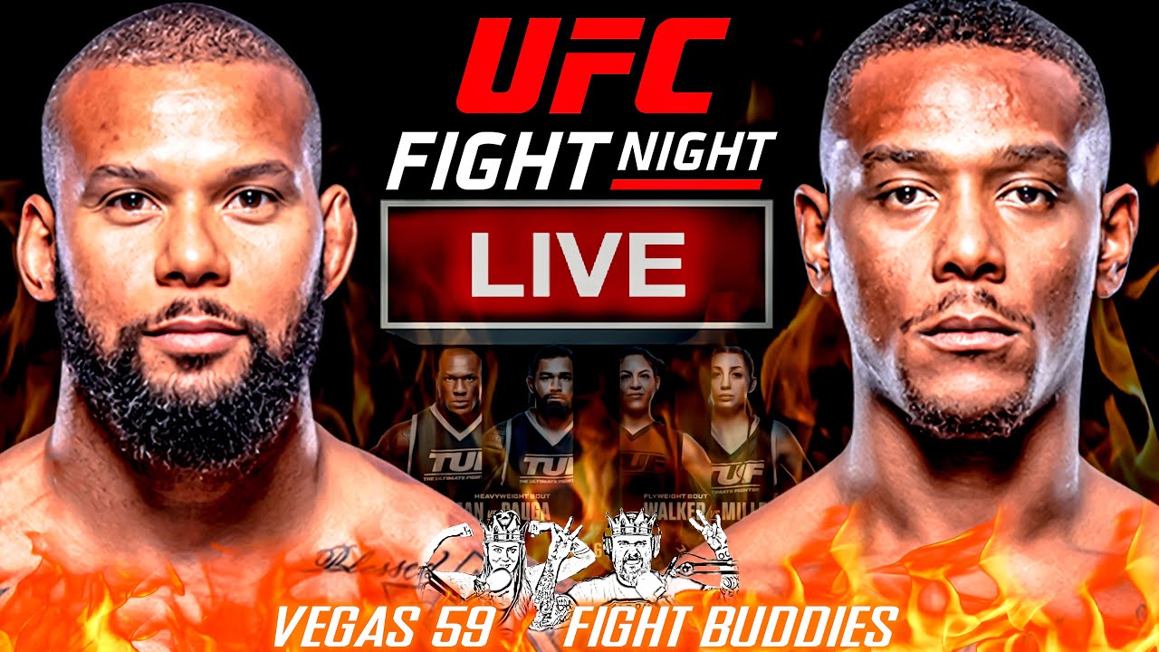 🔴 UFC VEGAS 59: Thiago Santos vs Jamahal Hill FULL FREE FIGHT REACTION ...