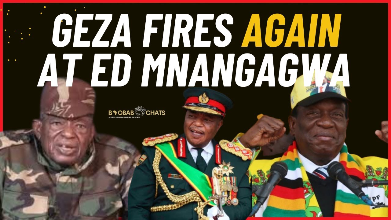 Zimbabwe War Veteran Blessed Geza Hits Back At President Mnangagwa ...