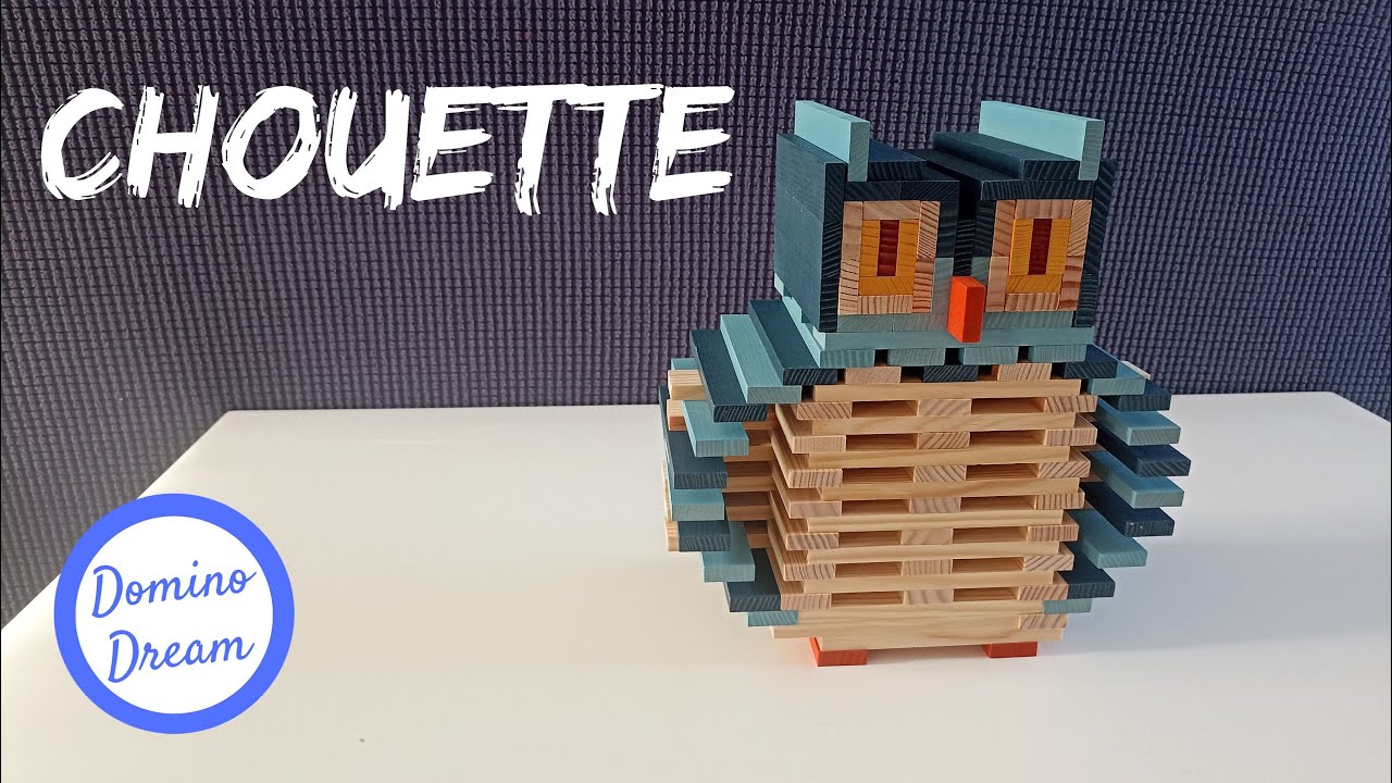 [Construction] Chouette en kapla facile - YouTube
