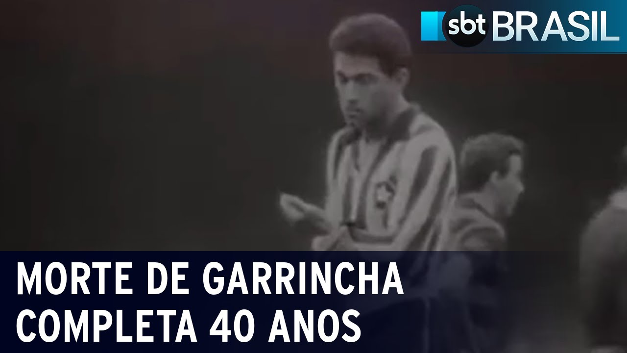 Morte de Garrincha completa 40 anos | SBT Brasil (20/01/23) - YouTube