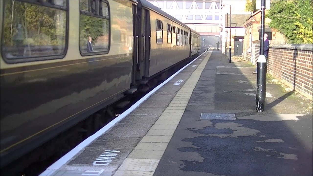 GWR 9600 & L94 PANNIER RAMBLER.3/11/2012 Storm past Kiddeminster ...